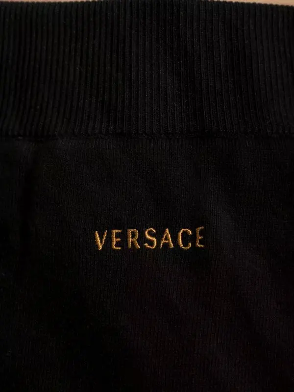 Versace Ribbed-cuff Track Pants