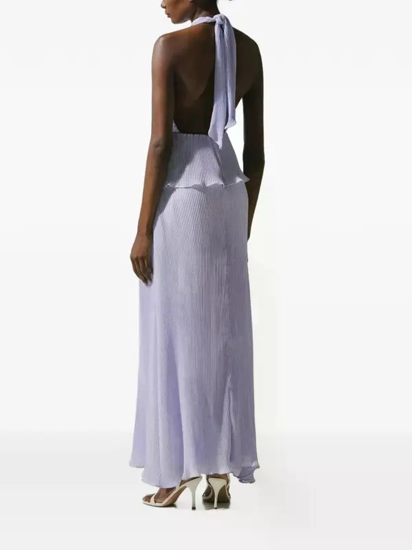 BAOBAB Pleated Maxi Dress - Purple