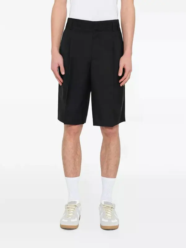 Balenciaga Pleated Tailored Shorts