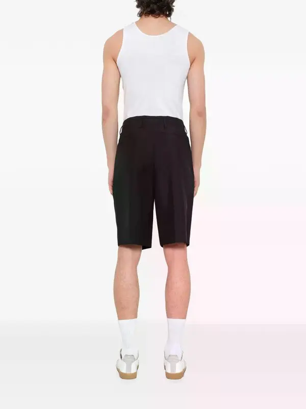 Balenciaga Pleated Tailored Shorts