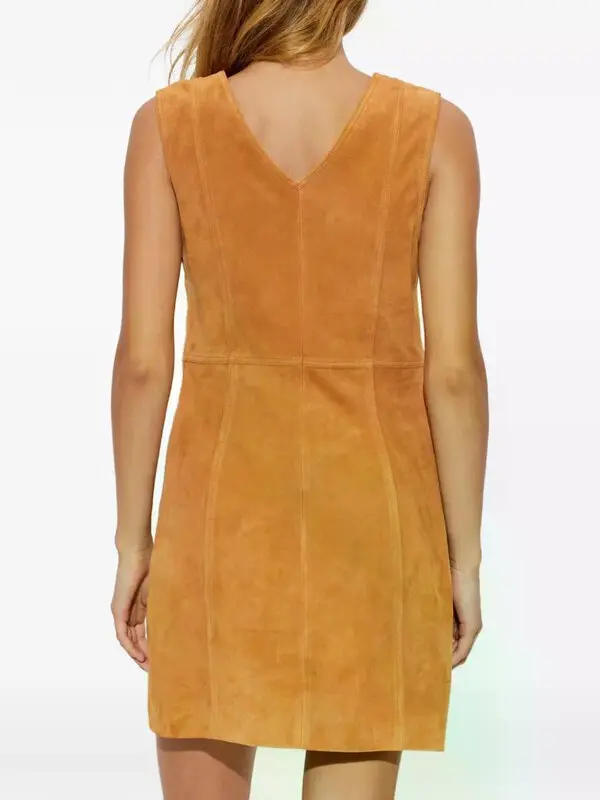 Ulla Johnson Horsebit-detail Leather Dress