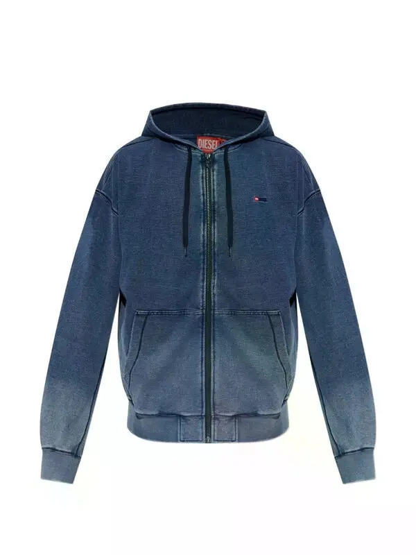 DIESEL® Faded Zip-up Hoodie