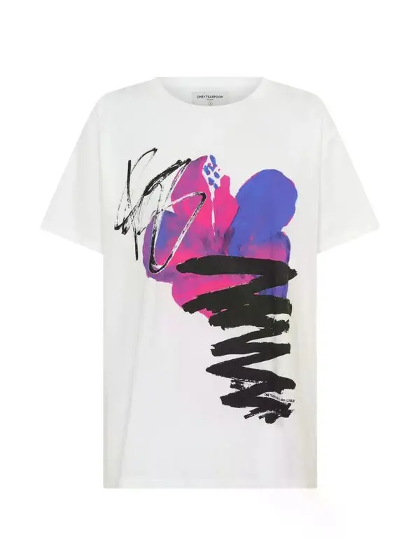 ONETEASPOON Art Graphic-print T-shirt
