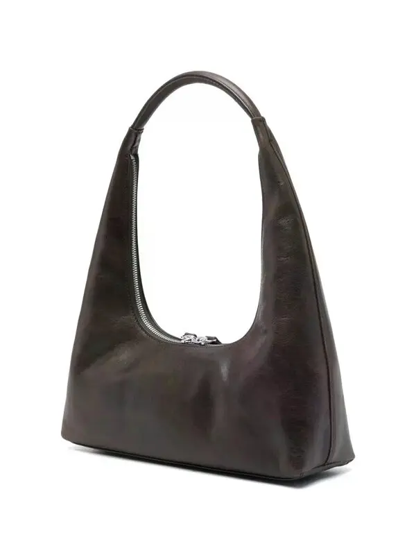 MARGESHERWOOD Logo Detail Leather Shoulder Bag