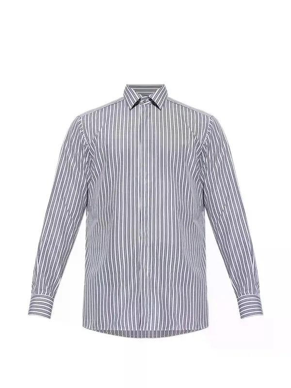 TOM FORD Striped Long-sleeve Shirt