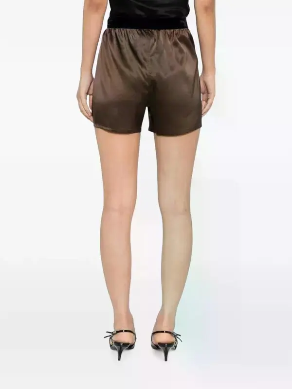 TOM FORD Satin Side-slit Shorts