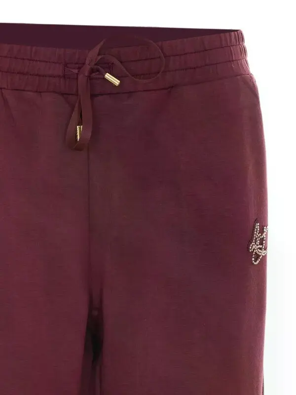 Liu Jo Sequin-embellished Track Pants
