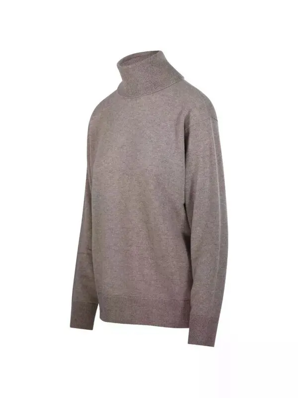 P.a.r.o.s.h High Neck Ribbed Trim Sweater