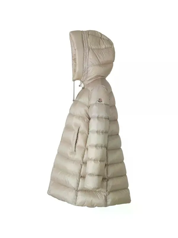 Moncler Quilted Puffer Jacket - Neutrals