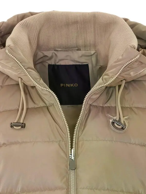 Pinko Crusca Hooded Parka Coat