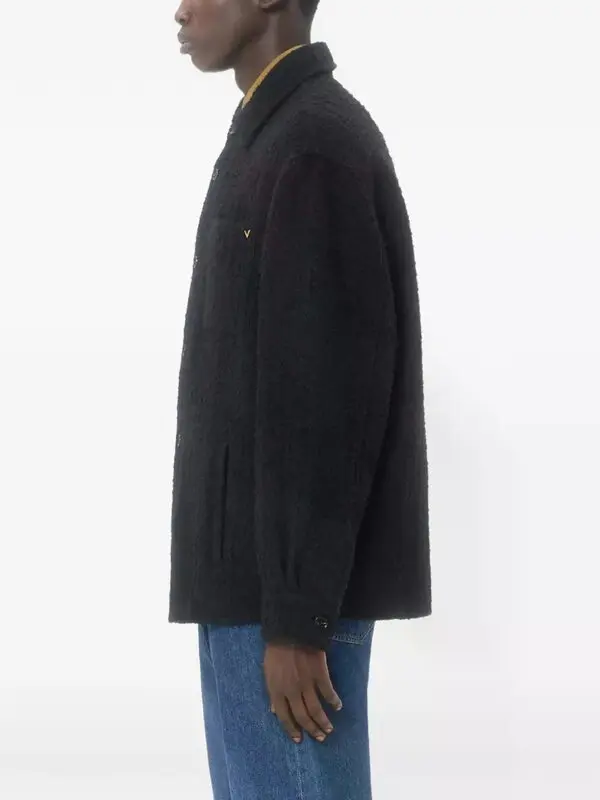 Valentino Garavani Vlogo Bouclé Jacket