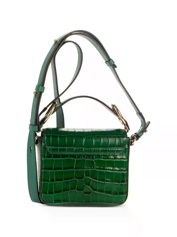 Chloé Mini C-plaque Tote Bag - Green