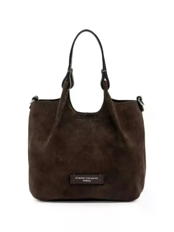 GIANNI CHIARINI Dua Suede Tote Bag