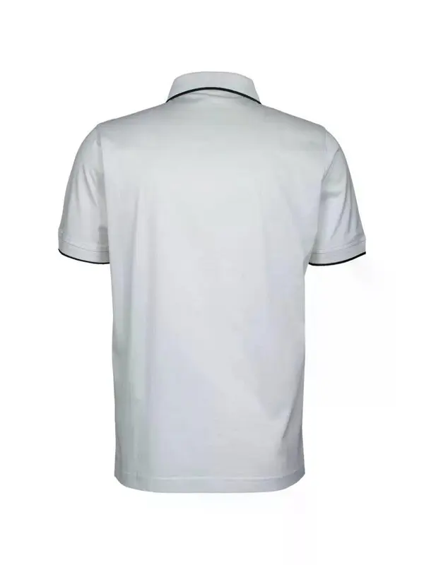 Karl Lagerfeld Textured-knit Polo Shirt