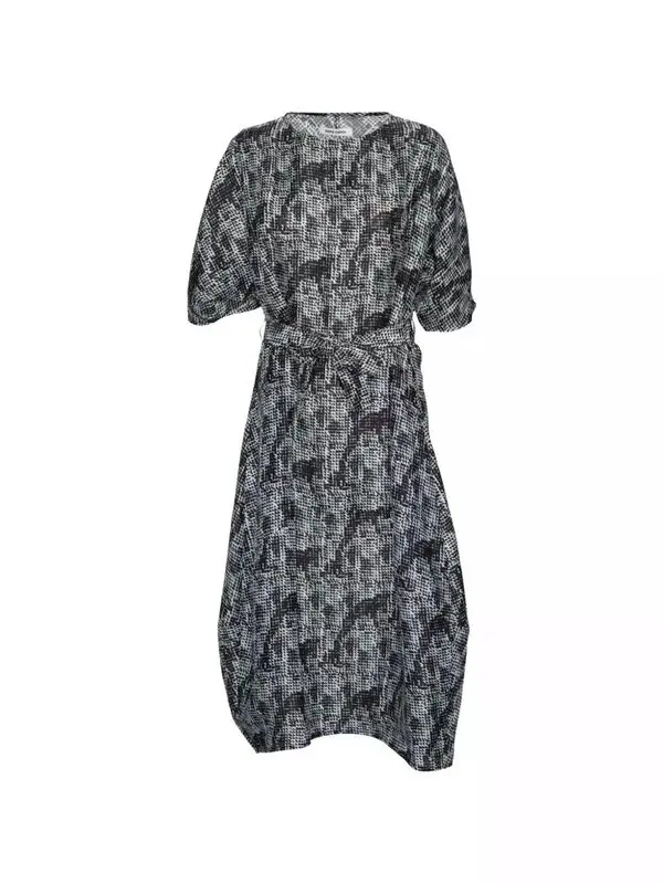 Henrik Vibskov Graphic Print Dolman Sleeve Dress