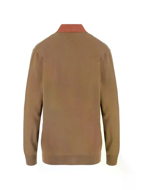 Valentino Garavani Bow-detail V-neck Sweater