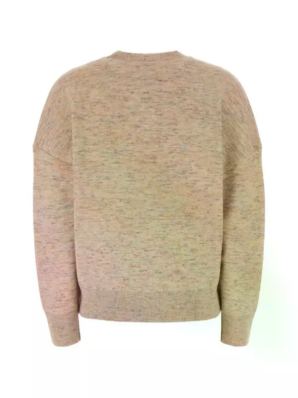 MARANT ETOILE Logo-embroidered Melange Sweatshirt