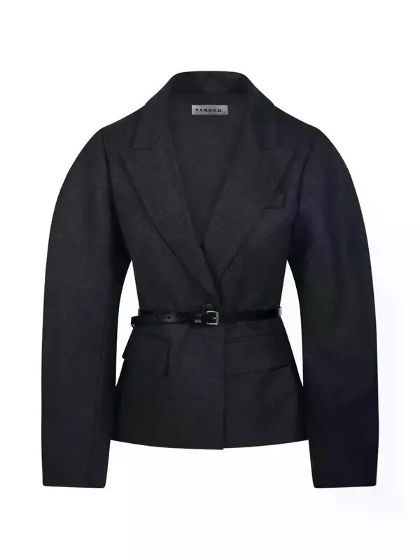 P.a.r.o.s.h Belted Notch-lapel Jacket