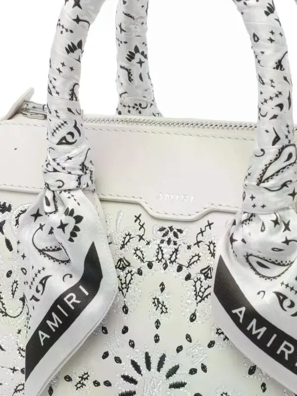 Amiri Mini Bandana Triangle Tote Bag