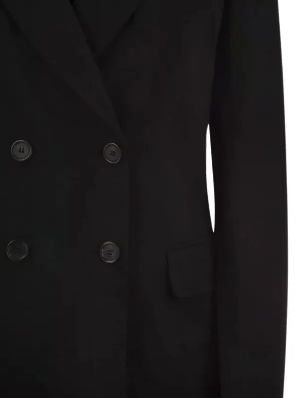 Max Mara Double-breasted Stretch-fabric Blazer
