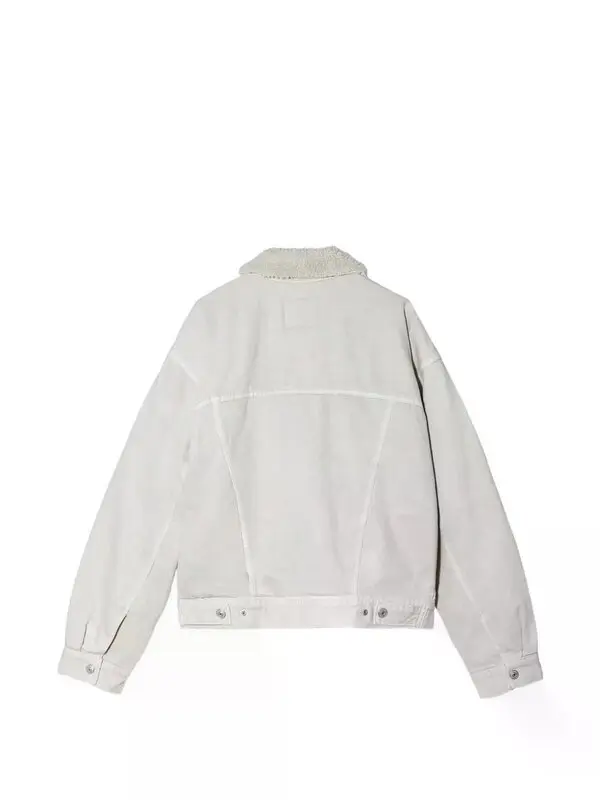 LEVI'S Sherpa-collar Denim Jacket