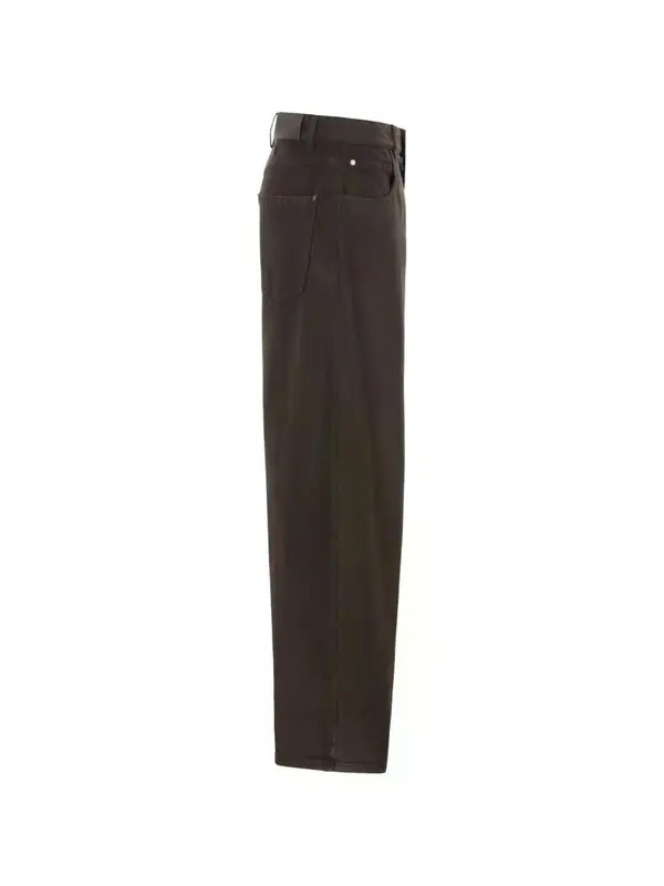 Brunello Cucinelli Monile-embellished Garment-dyed Jeans