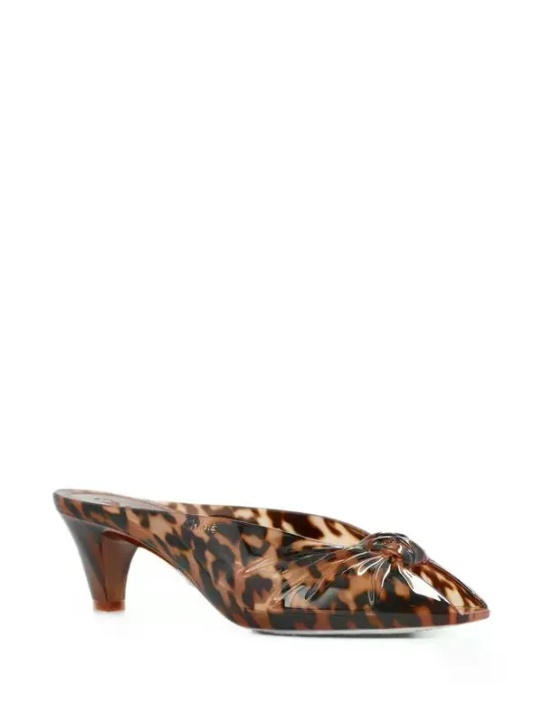 Chloé Jelly Tortoiseshell-effect Sandals