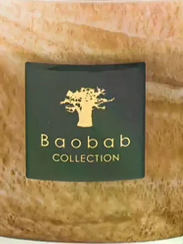BAOBAB COLLECTION Marble-effect Candle