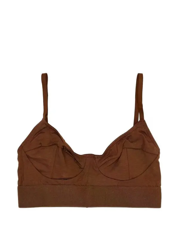 BASERANGE Elasticated-band Bra