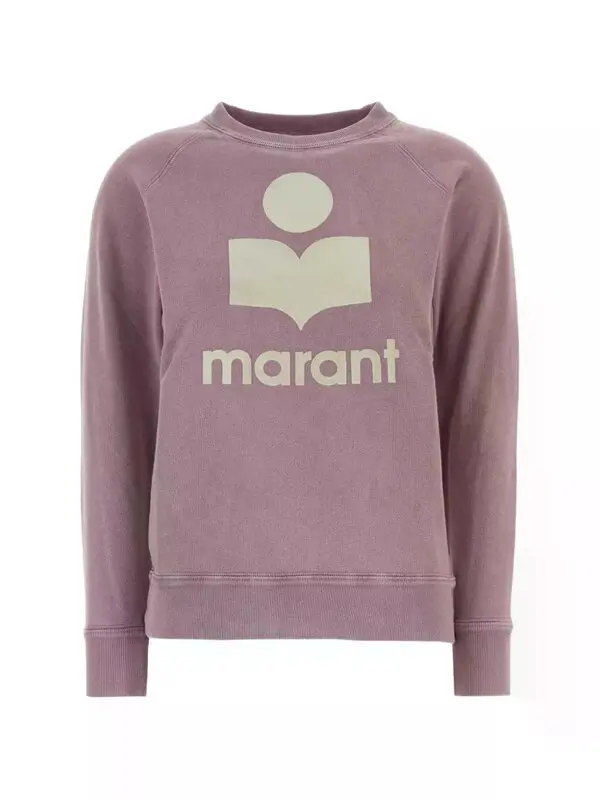 MARANT ETOILE Logo Print Raglan Sleeve Sweatshirt