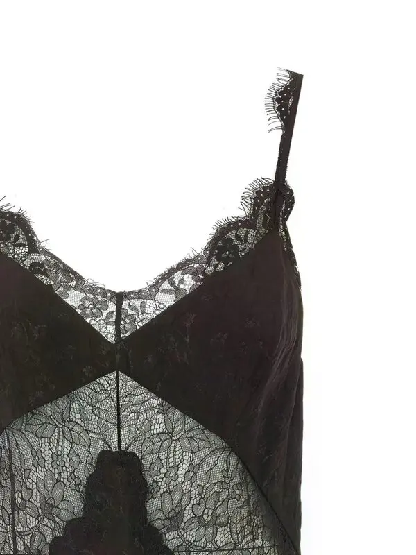 Pinko Aster Lace-panel Dress
