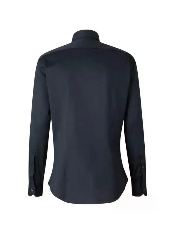 FRAY Spread-collar Button-up Shirt