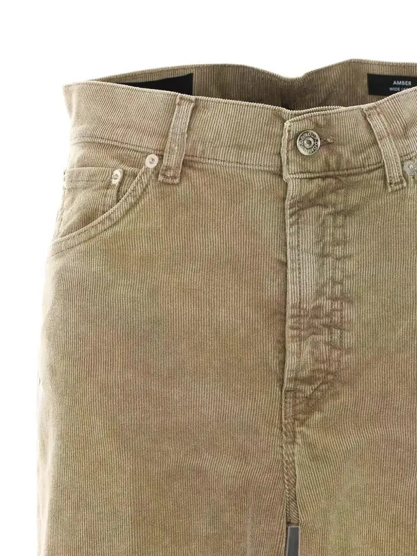 DONDUP Corduroy Wide-leg Jeans