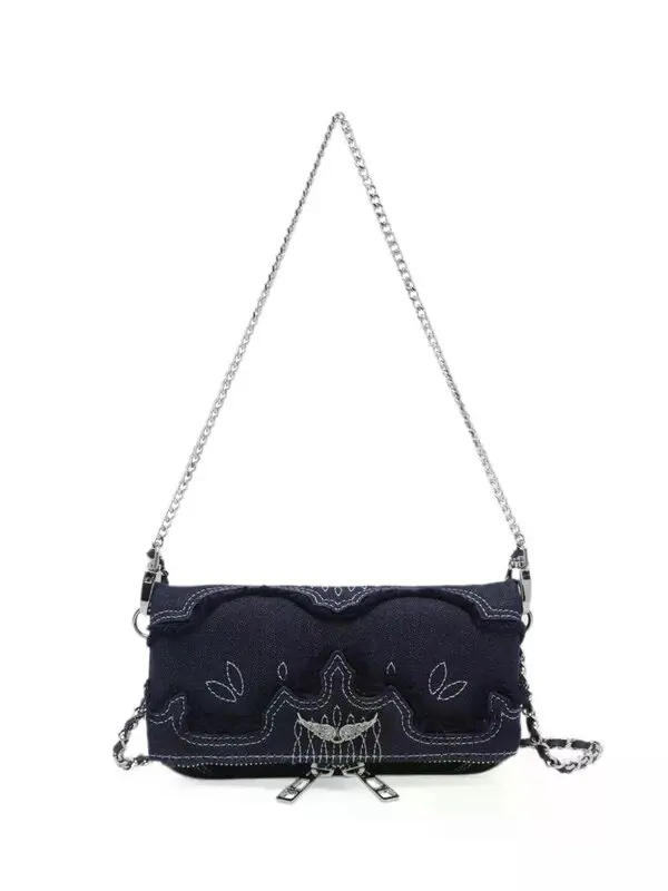 Zadig&Voltaire Mini Rock Denim Shoulder Bag