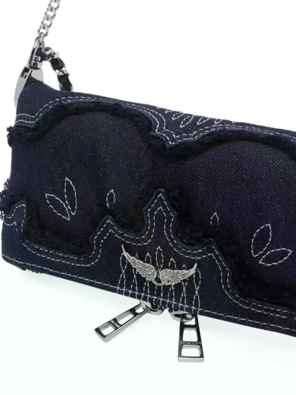 Zadig&Voltaire Mini Rock Denim Shoulder Bag