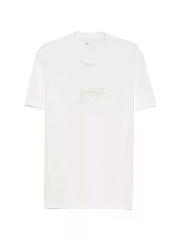 MARANT Logo-embroidered T-shirt
