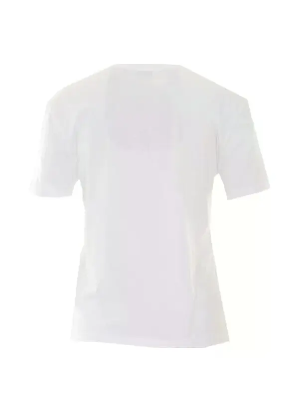 Liu Jo Graphic Print Rhinestone Embellished Cotton T-shirt