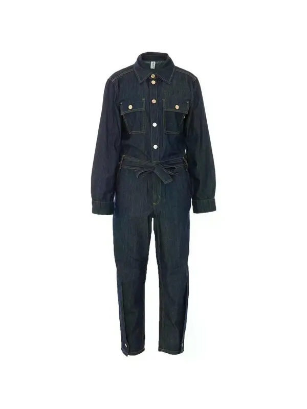 Liu Jo Belted Button-front Jumpsuit