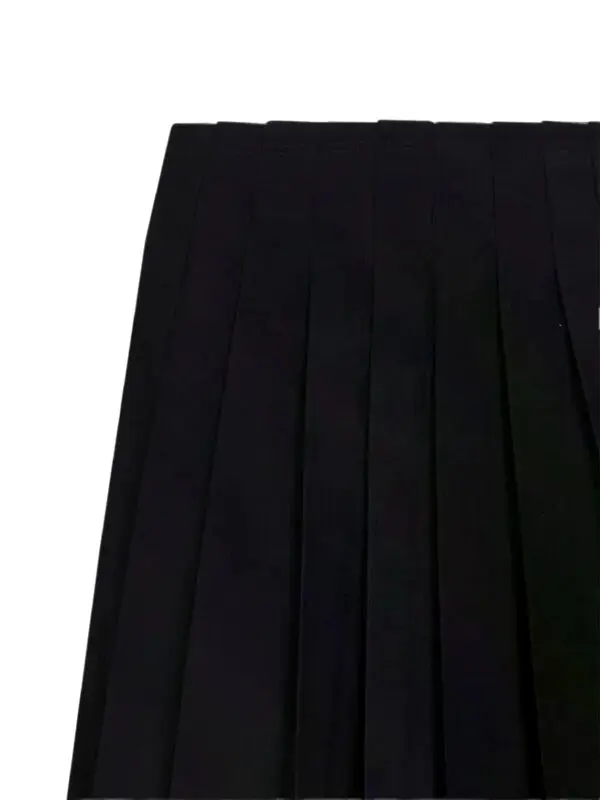 MAISON MARGIELA Pleated Raw-cut Mini Skirt