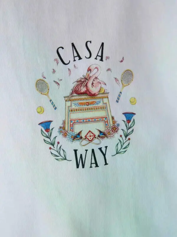 Casablanca Graphic-print Cotton T-shirt