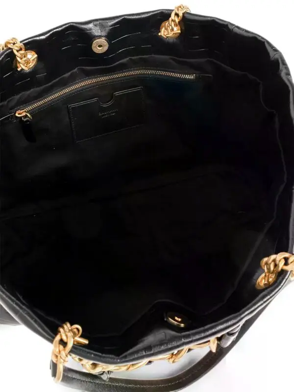 Balmain Monogram-embossed Tote Bag