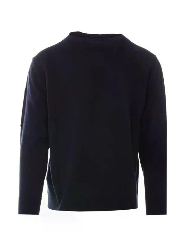 C.P. COMPANY Lens Detail Crew Neck Sweater