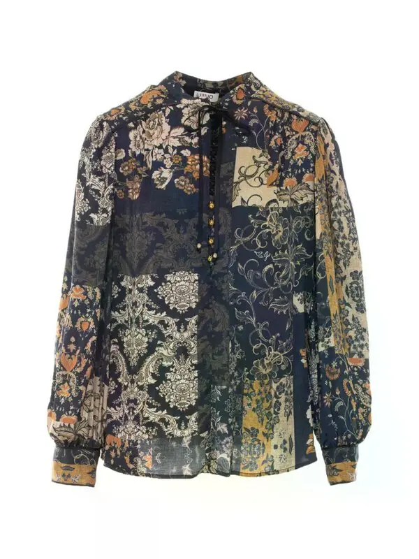 Liu Jo Paisley-print Shirt - Blue