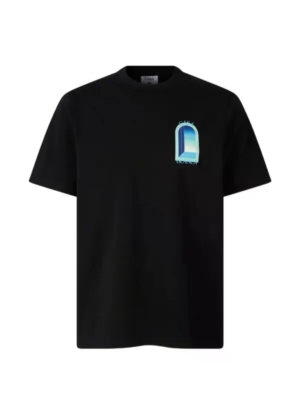 Casablanca Gradient-print T-shirt - Black
