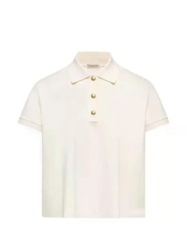 Moncler Logo-patch Polo Shirt