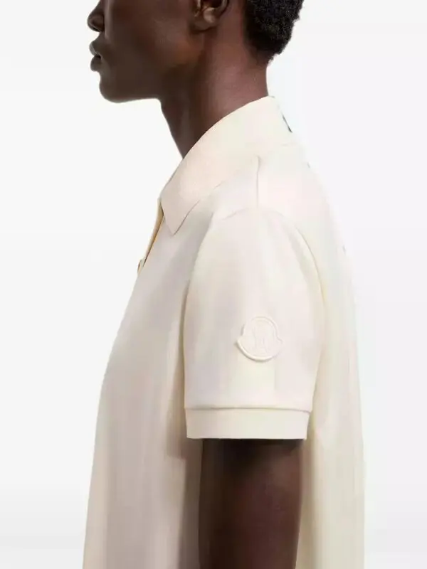Moncler Logo-patch Polo Shirt