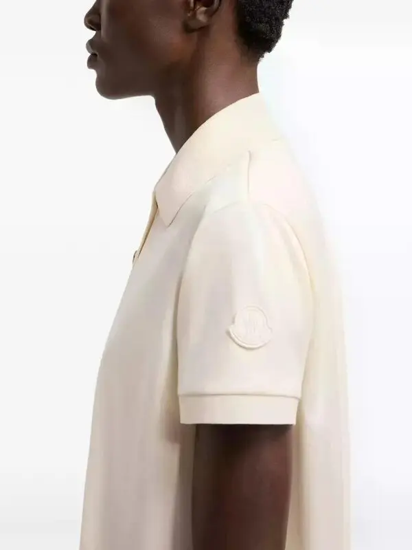 Moncler Logo Patch Polo Shirt