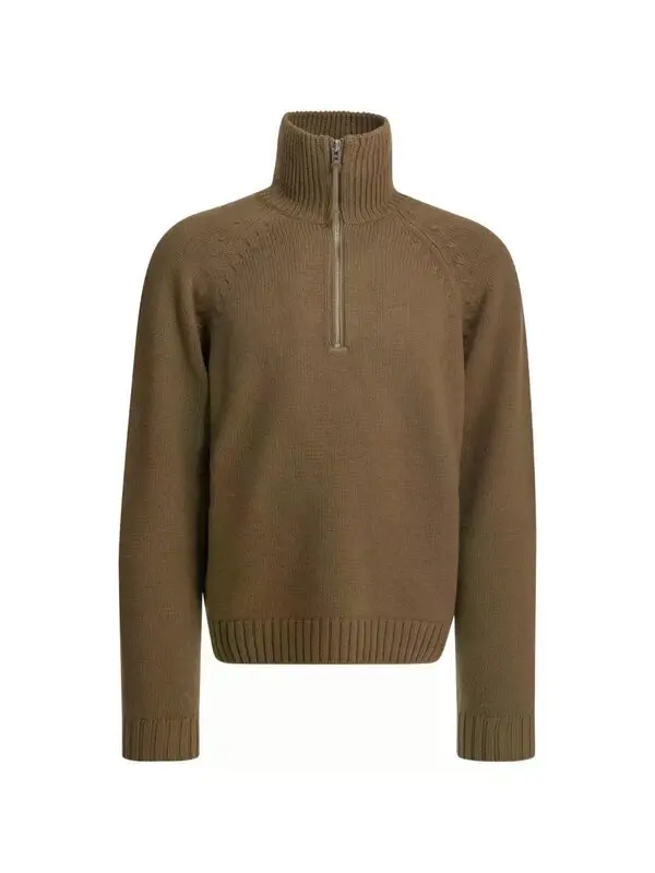 TOM FORD Cashmere Half-zip Sweater