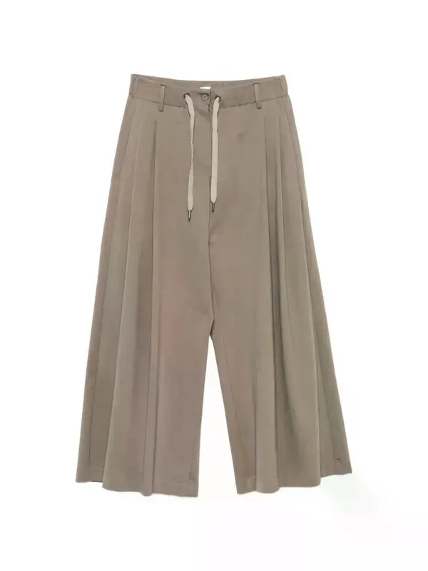 Brunello Cucinelli Drawstring Pleated Trousers