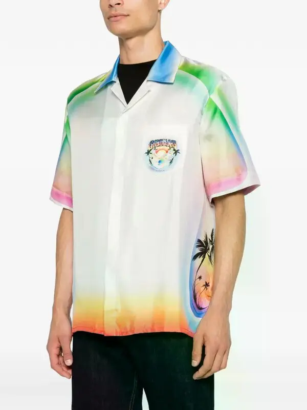 Casablanca Airspray Logo-print Shirt